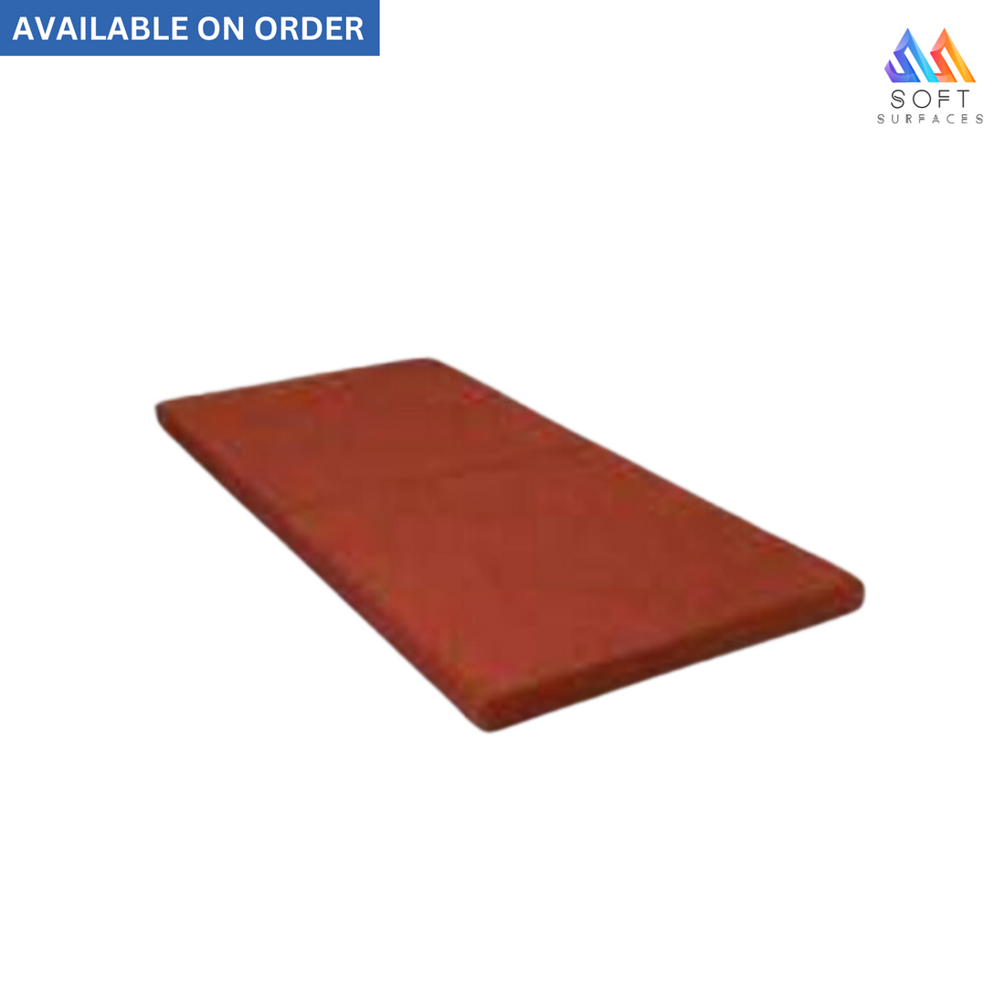 BALLISTIC RUBBER TILE 500 x 500 x 40mm – SoftSurfaces