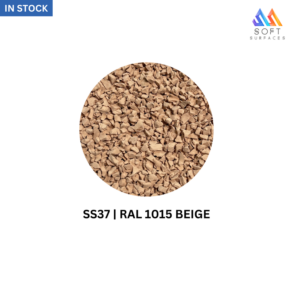 EPDM Beige Granules SS37-RAL 1015 – SoftSurfaces