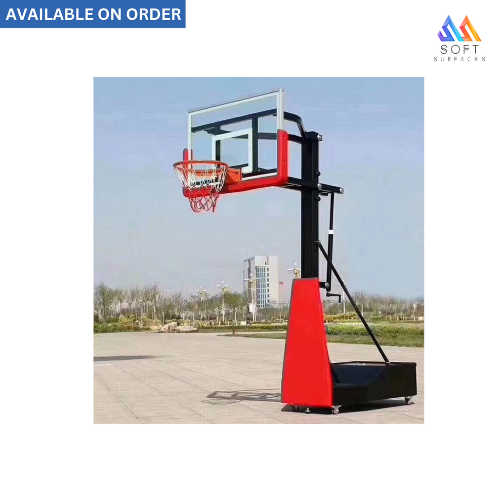 Height Adjustable Basketball Hoops – SoftSurfaces