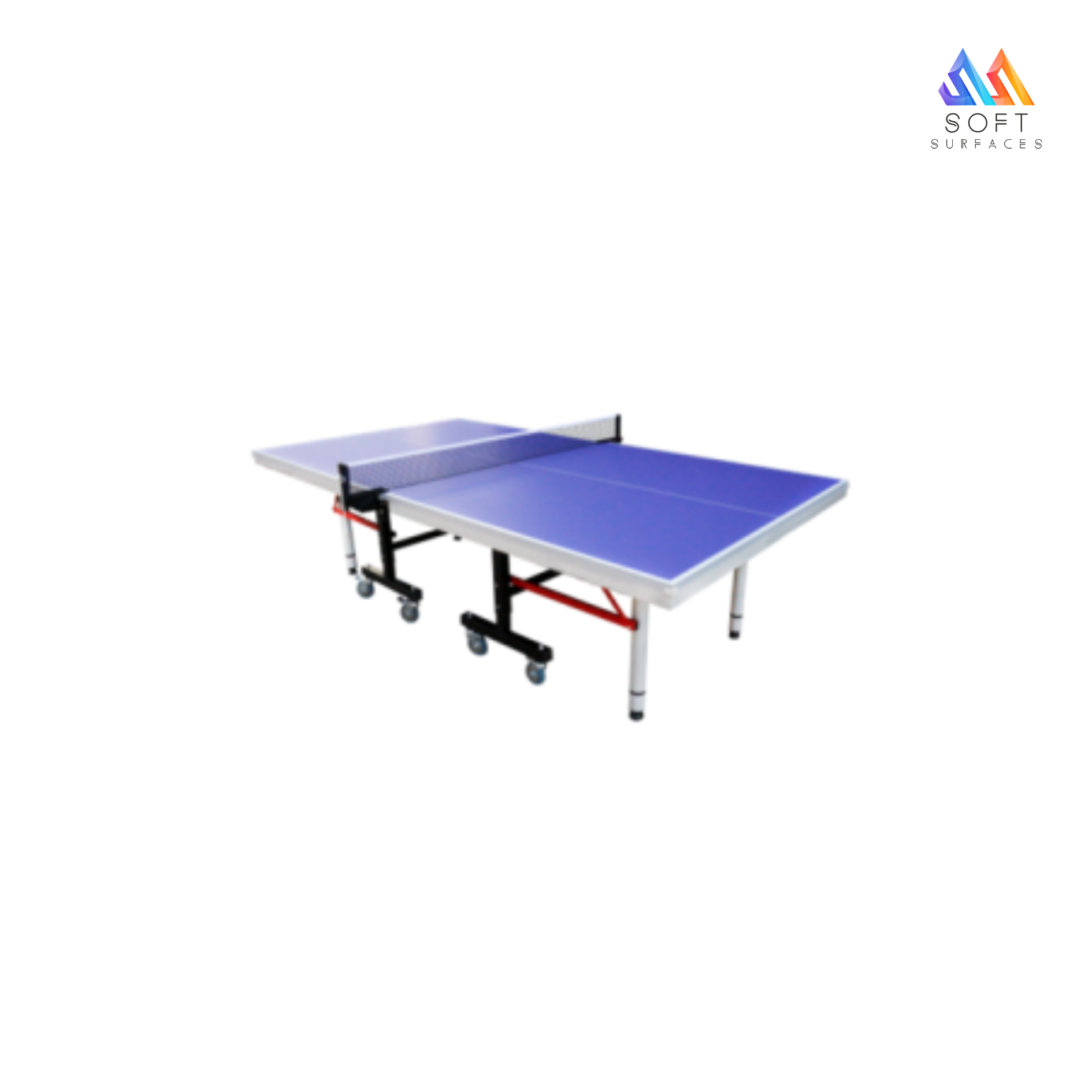 Height Adjustable, Indoor Folding Movable Table Tennis – SoftSurfaces
