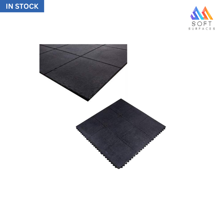 Rubber Gym Mats 90cm x 90cm x 14mm – SoftSurfaces