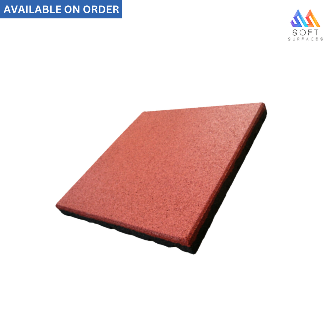 Safety Play Tile 1000 x 1000 x 90 mm – SoftSurfaces