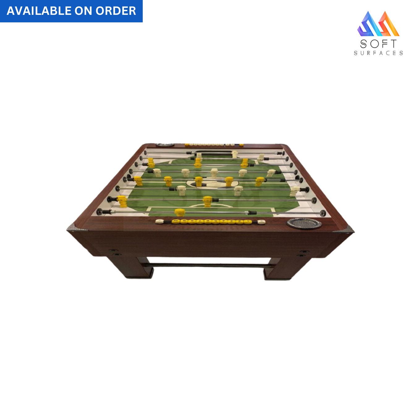 SS Heavy Duty Foos Ball Table – SoftSurfaces
