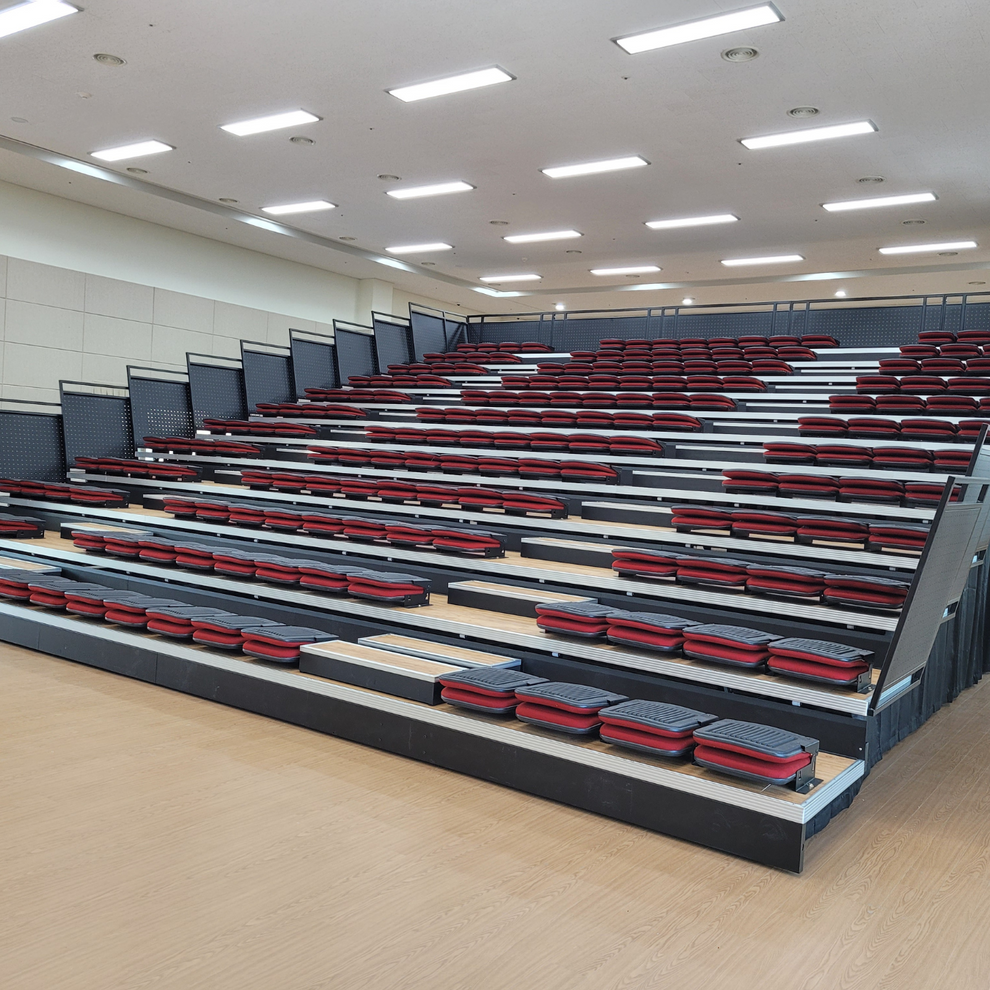 Telescopic Seating System – SoftSurfaces