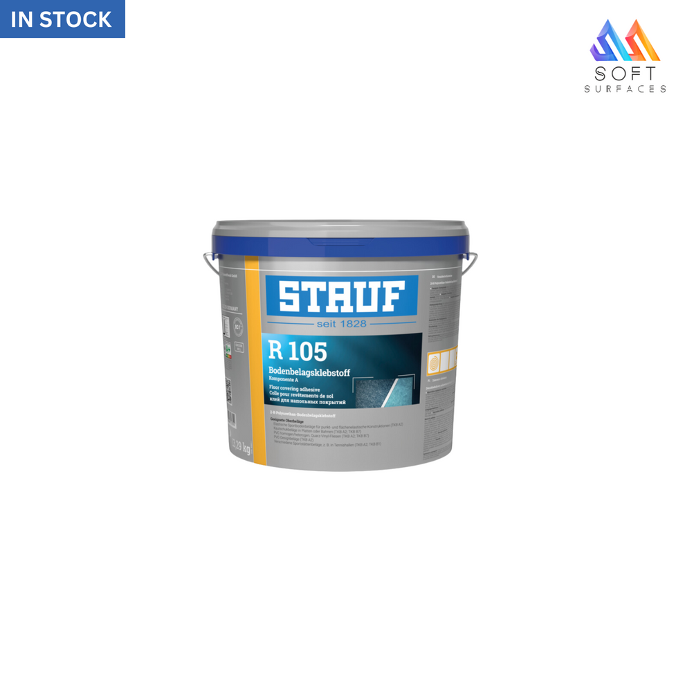 STAUF R 105 Rubber Tiles / Rolls Glue (Made In Germany) – SoftSurfaces