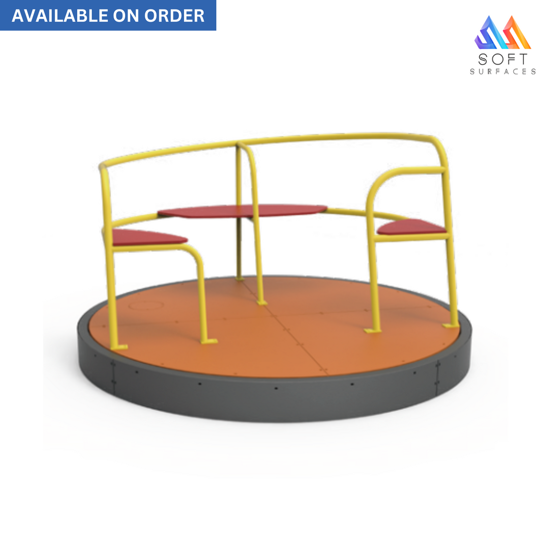 Whirl-A-Round - Wheelchair Accessible, Dia 2m – SoftSurfaces