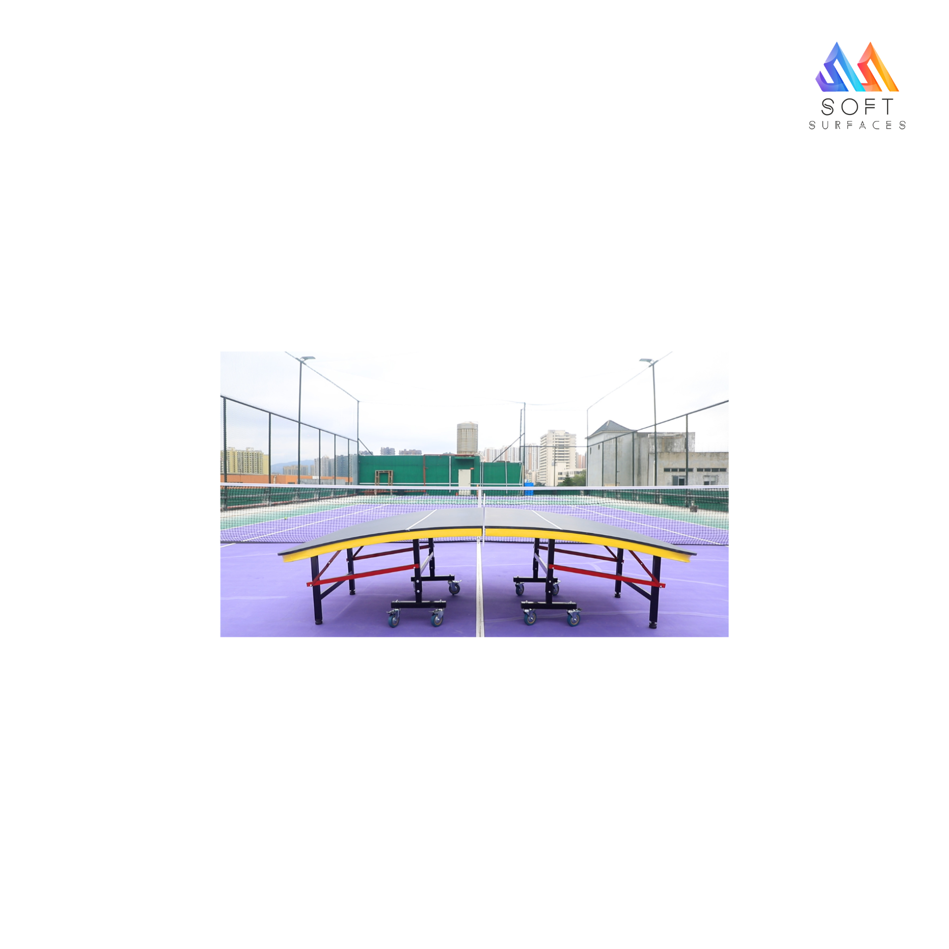 Indoor Teqball Table / Football Training Table – SoftSurfaces